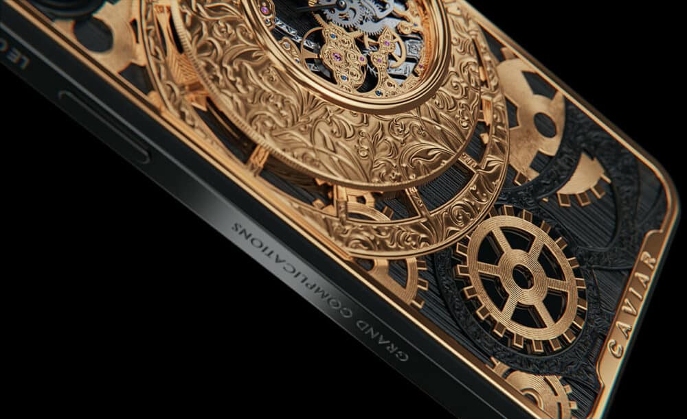 มือถือ iPhone Skeleton Gold Black Pro/Max - Boonlapo